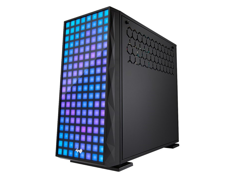 인윈 309 케이스. 블랙에 GLOW2 LED - 컴퓨터 / 하드웨어 - 기글하드웨어