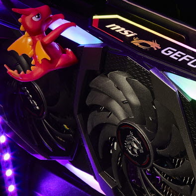 RGB 감성 완벽한 PC! MSI 트리오 트라이프로져 그래픽카드 - 컴퓨터 / 하드웨어 - 기글하드웨어