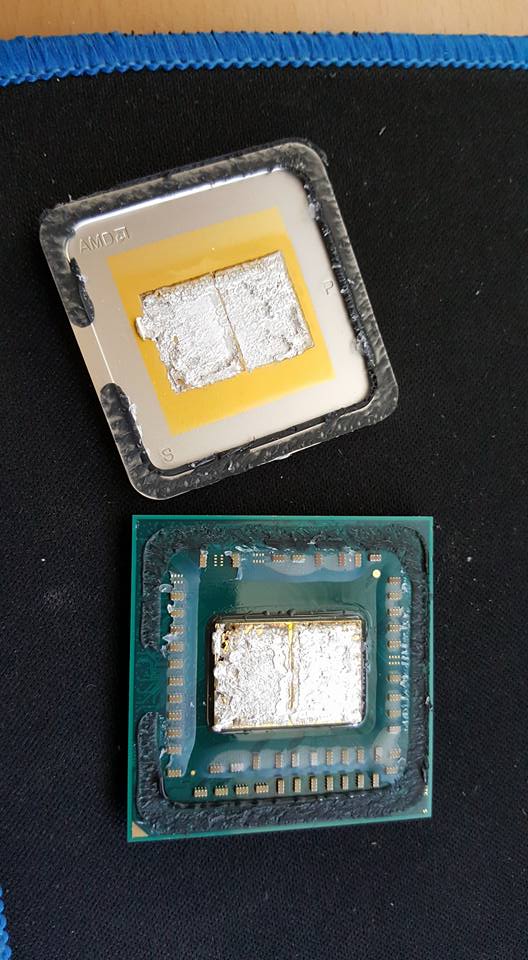 AMD AM4 CPU는 솔더링으로 접합 - 컴퓨터 / 하드웨어 - 기글하드웨어