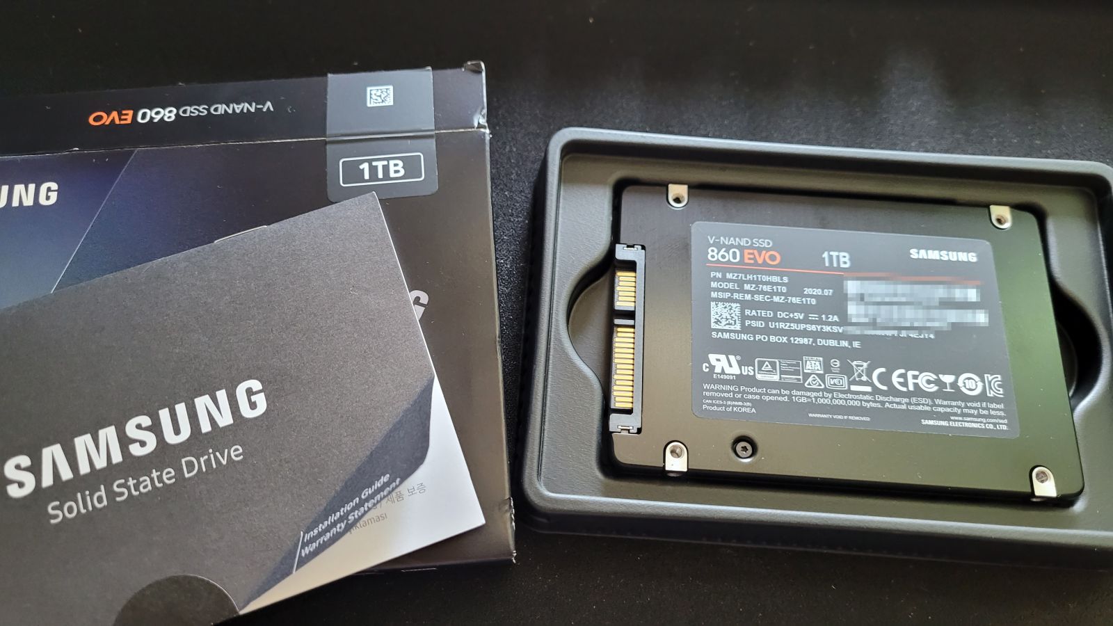 1TB SSD 왓습니다. - 사진 게시판 - 기글하드웨어