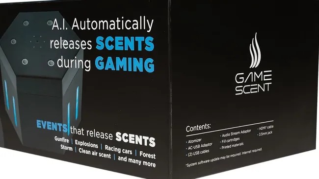 게임에 맞는 냄새가 나오는 GameScent - 게임 / 엔터테인먼트 - 기글하드웨어
