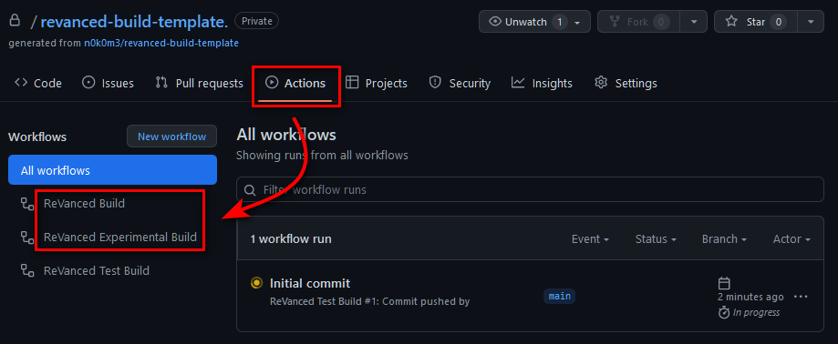 Github Actions 사용하여 revanced 빌드하기 [n0k0m3] - 인터넷 / 소프트웨어 - 기글하드웨어