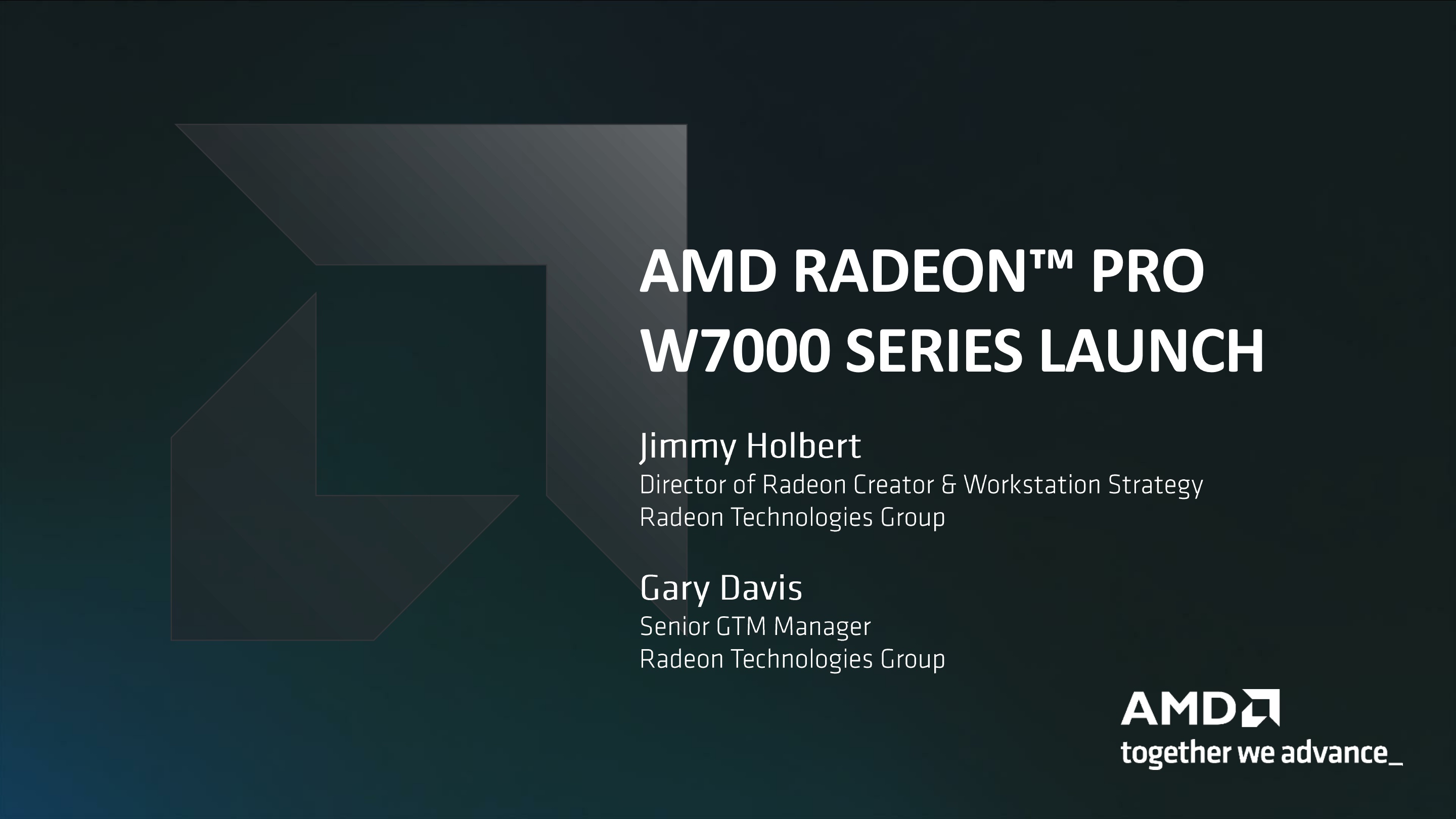 AMD 라데온 프로 W7000 시리즈 발표 - 리뷰 / 사용기 - 기글하드웨어