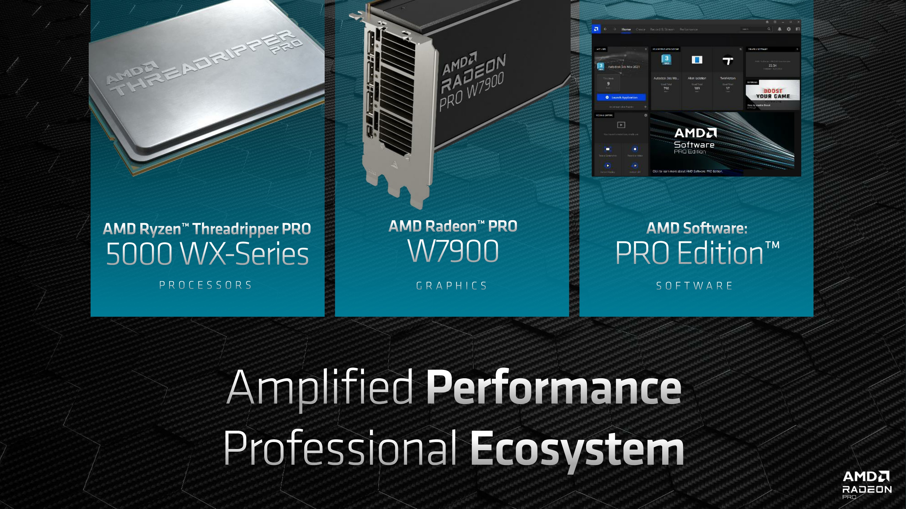 AMD 라데온 프로 W7000 시리즈 발표 - 리뷰 / 사용기 - 기글하드웨어