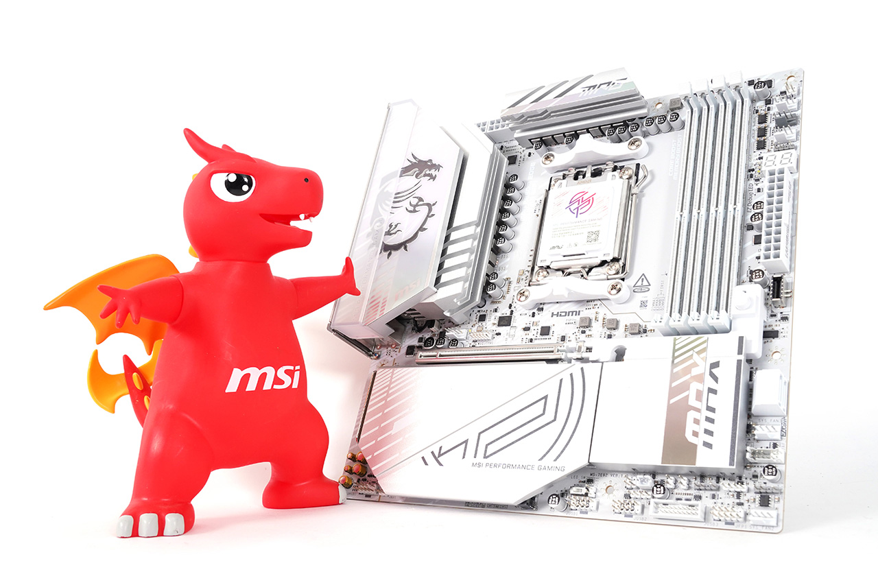 제일 예쁘다고 소문난 화이트 보드, 확장성 S급. MSI MPG B850M EDGE TI MAX WIFI : 다나와 DPG는 ...