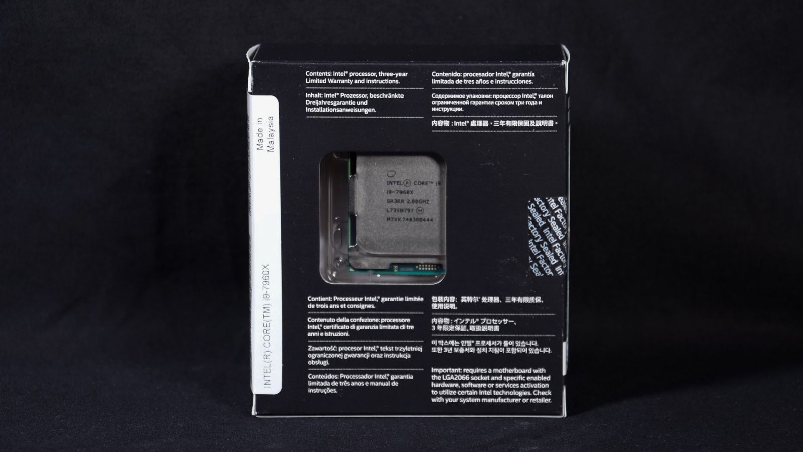 Intel Core i9-7960X(인텔 코어 i9-7960X) - 1 - 홍보 / 필테 - 기글하드웨어