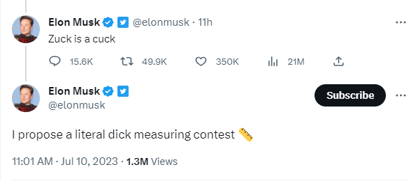 트위터 부흥을 위해 노력중인 머스크 - 커뮤니티 게시판 - 기글하드웨어