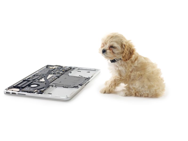 기글 하드웨어 뉴스 리포트 - 맥북 프로 13인치 레티나 디스플레이 2015 분해 사진